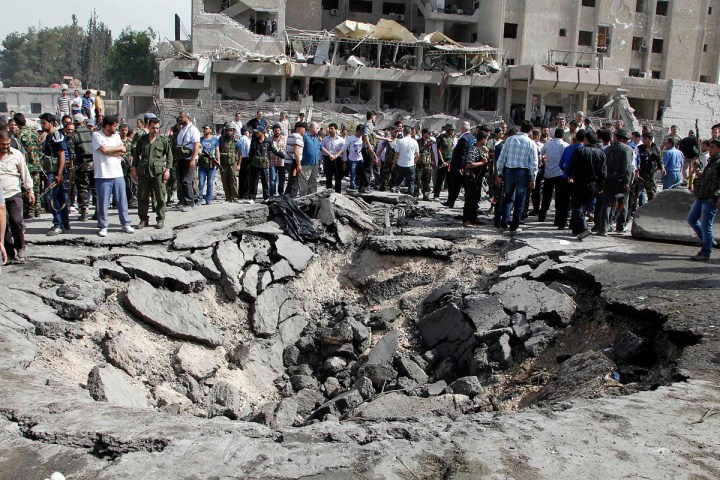 Twin Blasts Kill More Than 50 in Damascus | TIME.com