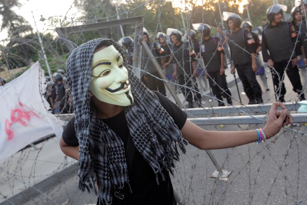 Occupy Wall Street, One Year Later: A History in Masks | TIME.com